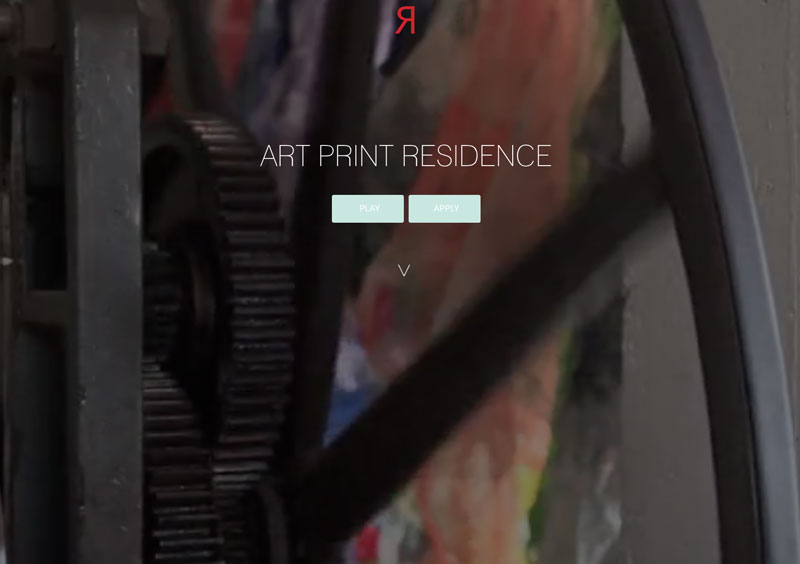 Landing page – Art Print Residence