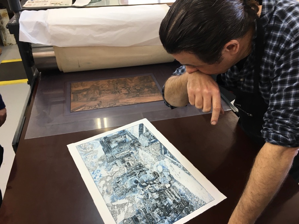 David Mc Sweeney printing part III – Art Print Residence