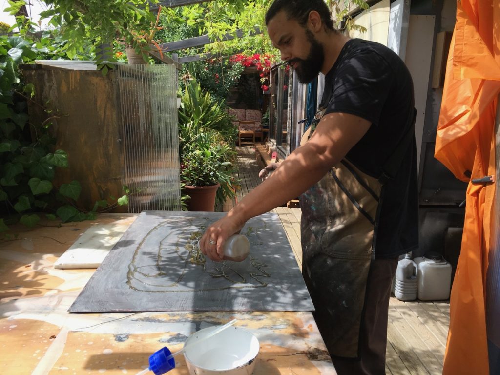 Work in progress Aaron Coleman – Art Print Residence
