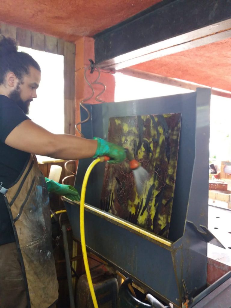 Work in progress Aaron Coleman – Art Print Residence