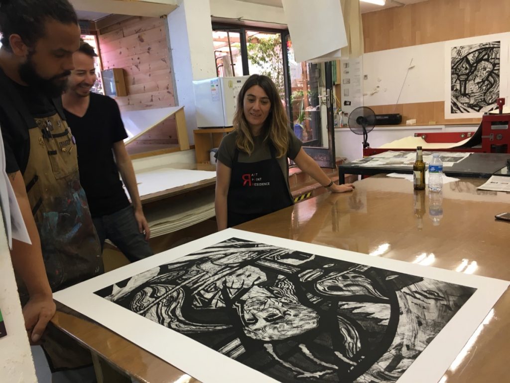 Work in progress Aaron Coleman II – Art Print Residence