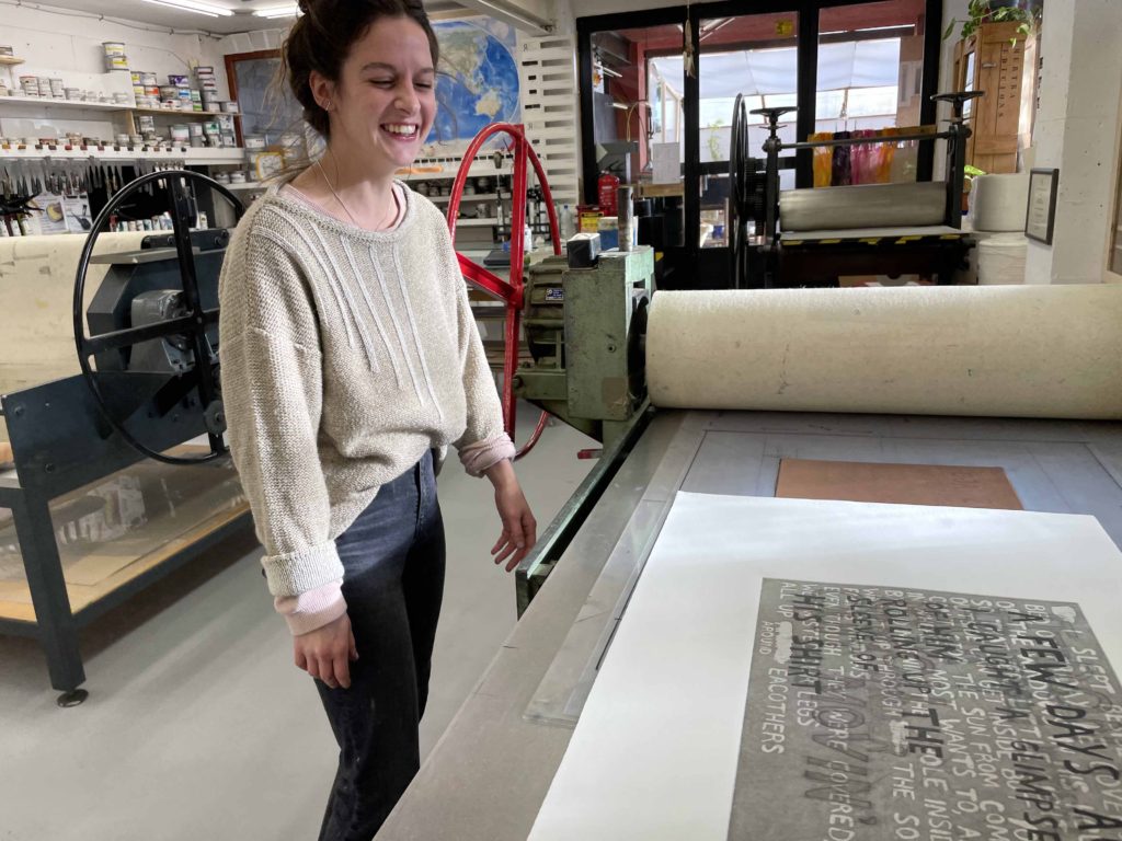 Isaiah Jones, first time residency, part 1 – Art Print Residence