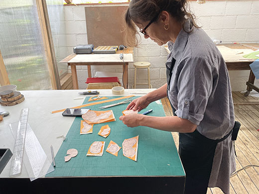 Stacy Frank artist resident – Art Print Residence