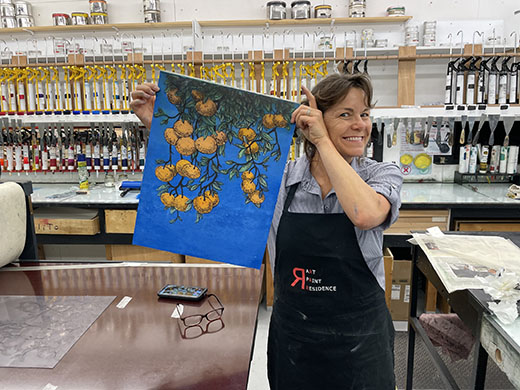 Stacy Frank artist resident – Art Print Residence