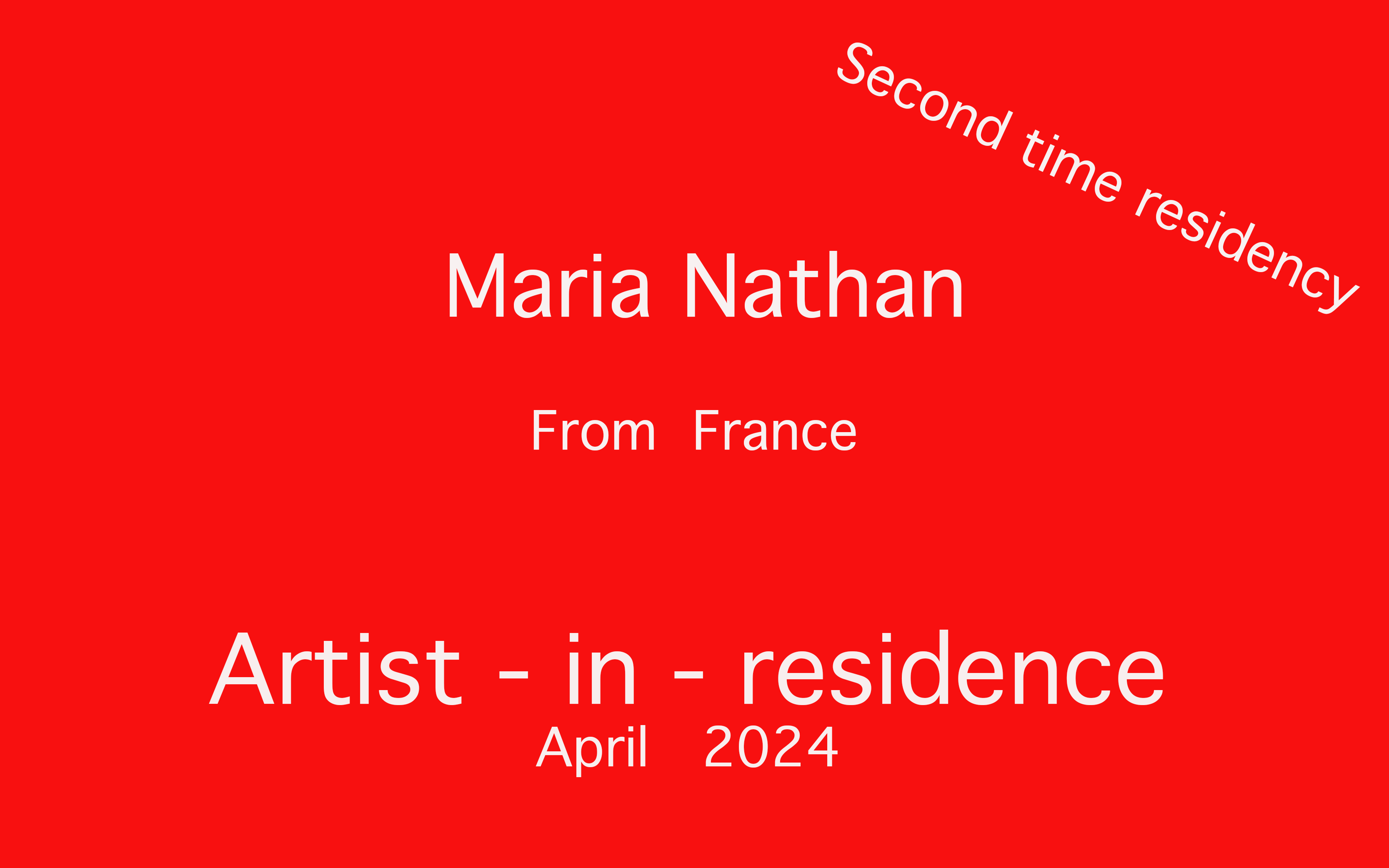 Welcome a new artists resident from France – Art Print Residence